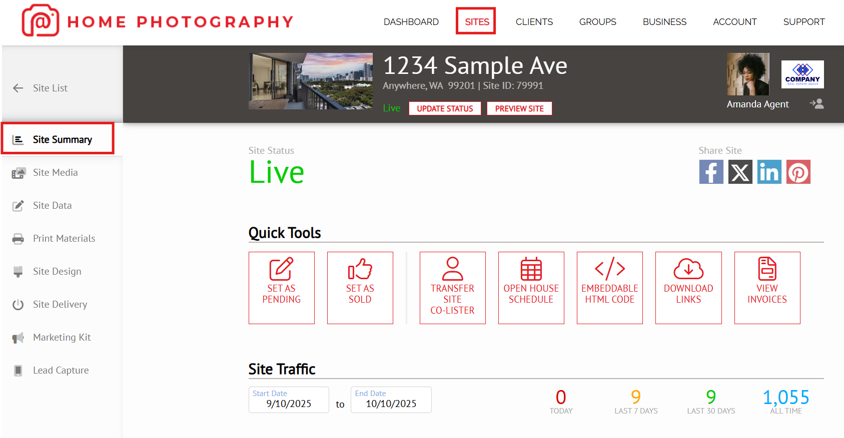 Getting Website Links – HDPhotoHub